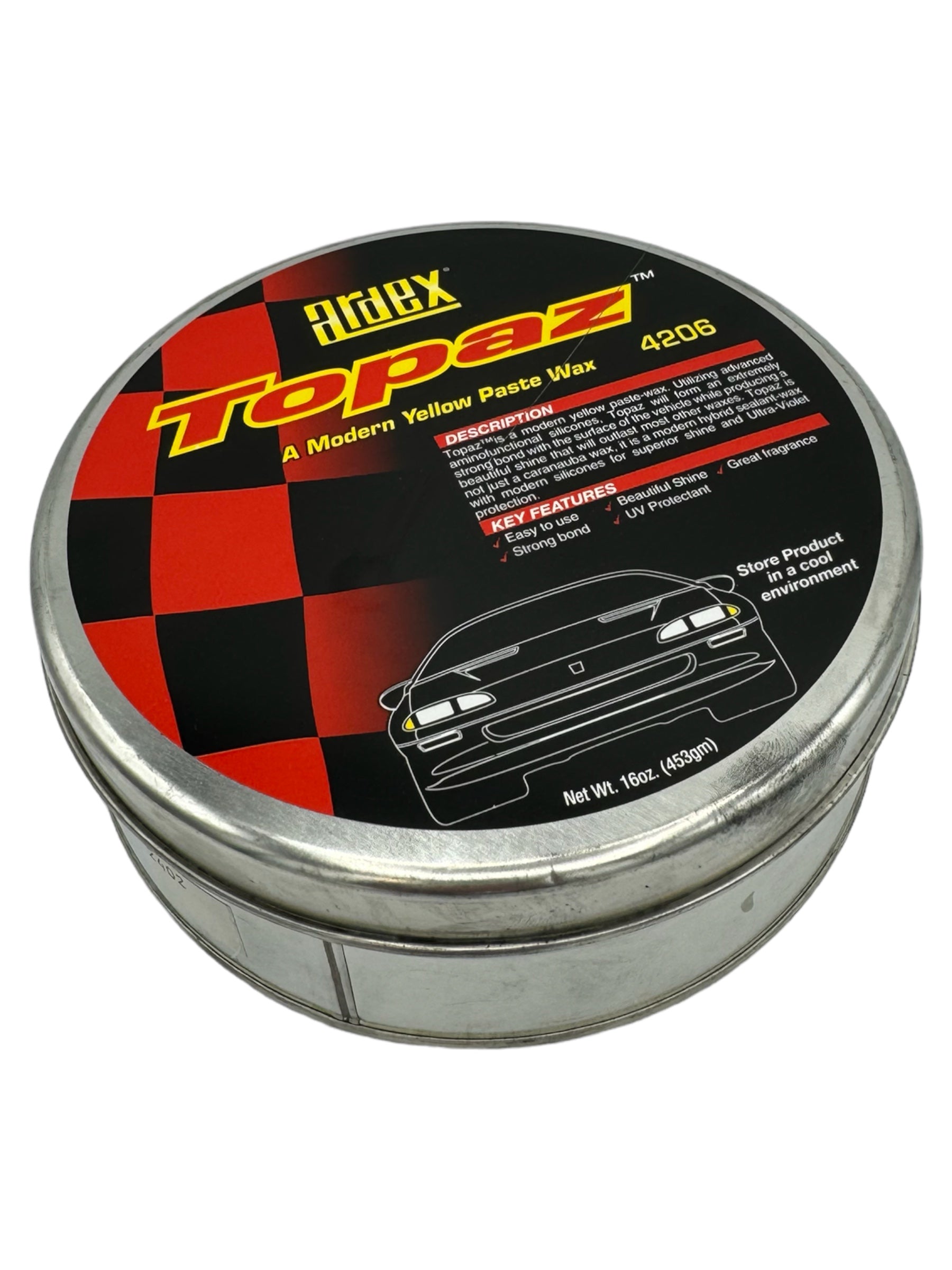 Topaz Paste Wax - 16oz | Automotive Dealer Supplies