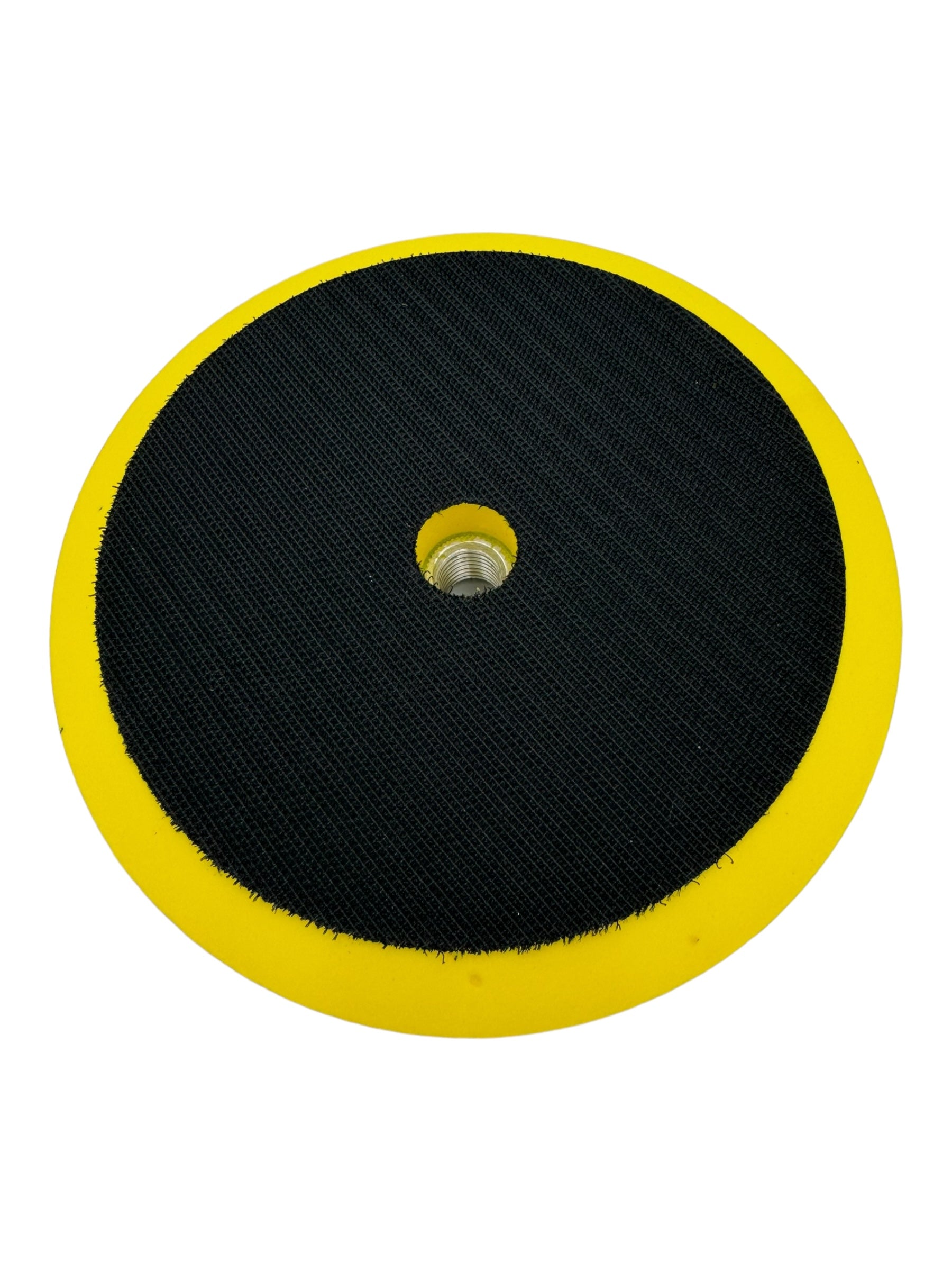 HD Yellow Velcro Backing Plate - 6" | Automotive Dealer Supplies