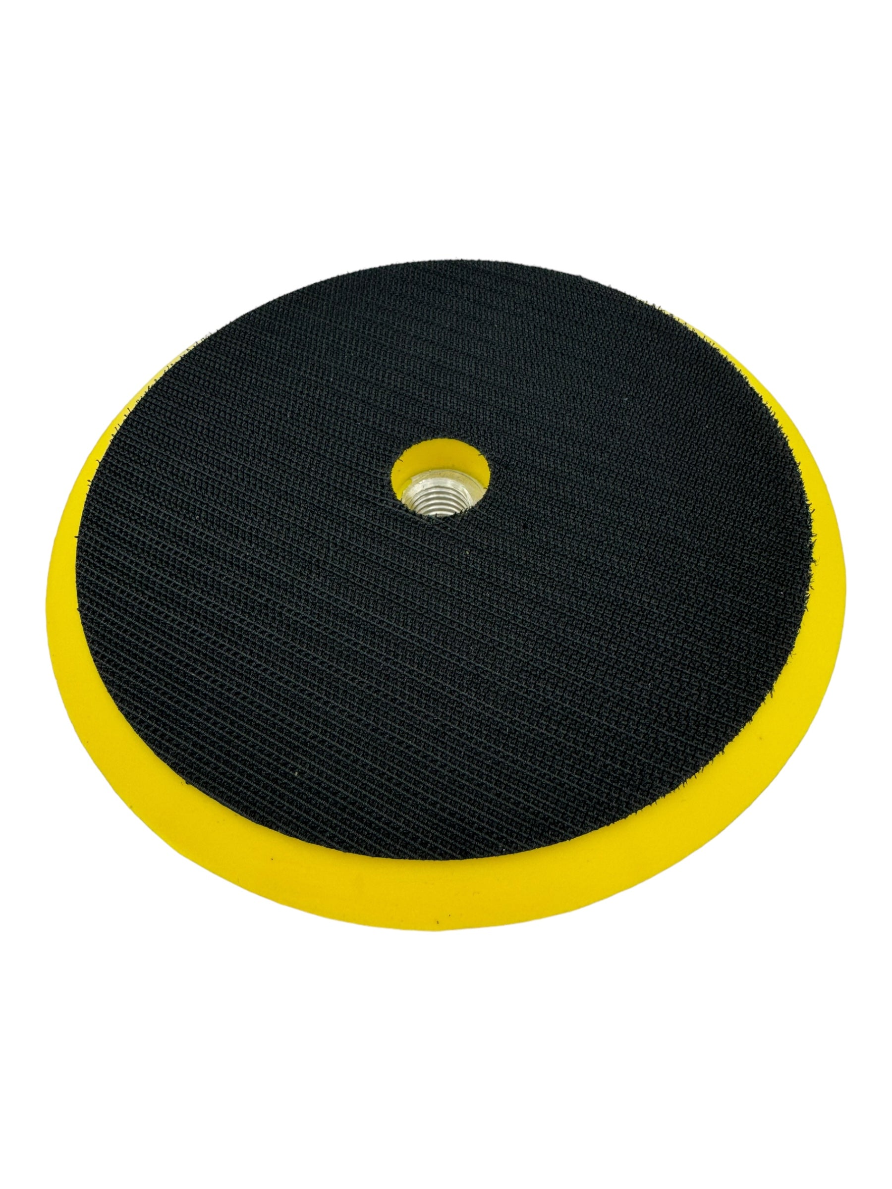 FLEX-O YELLOW HD VELCRO BACKING PLATE - 6" | Automotive Dealer Supplies