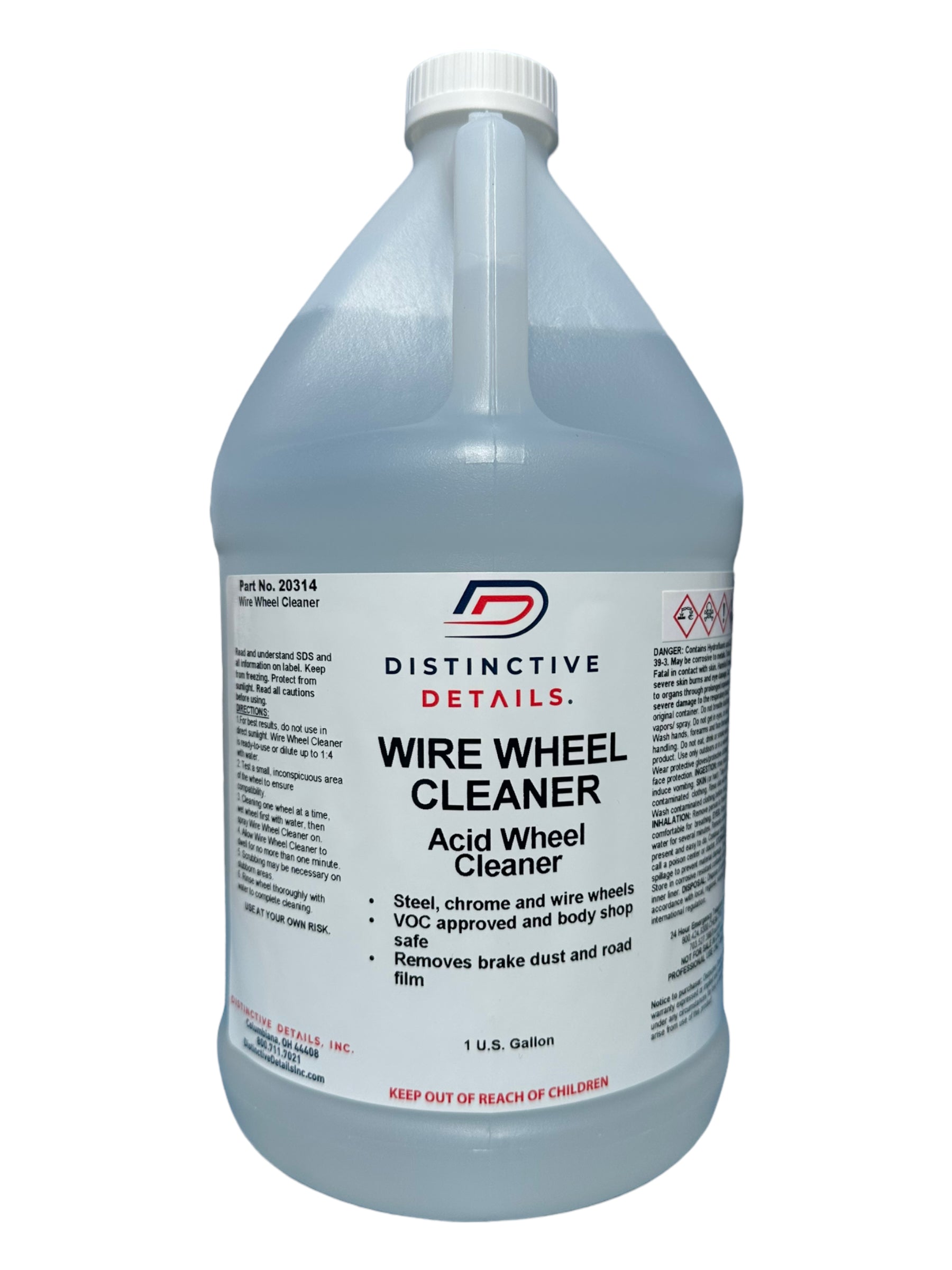 Wire Wheel Acid Wheel Cleaner by Distinctive Details | Automotive ...