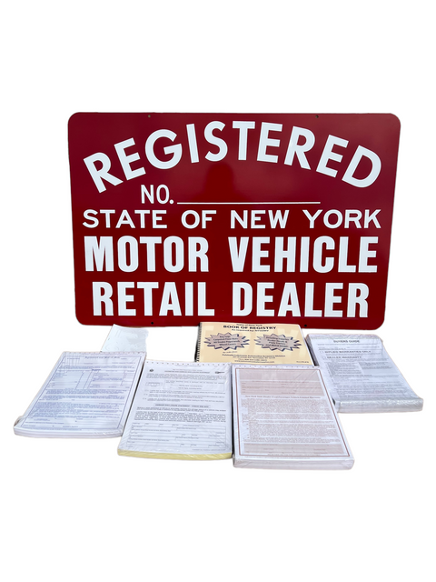 NYS Retail Dealer Starter Kit | Automotive Dealer Supplies