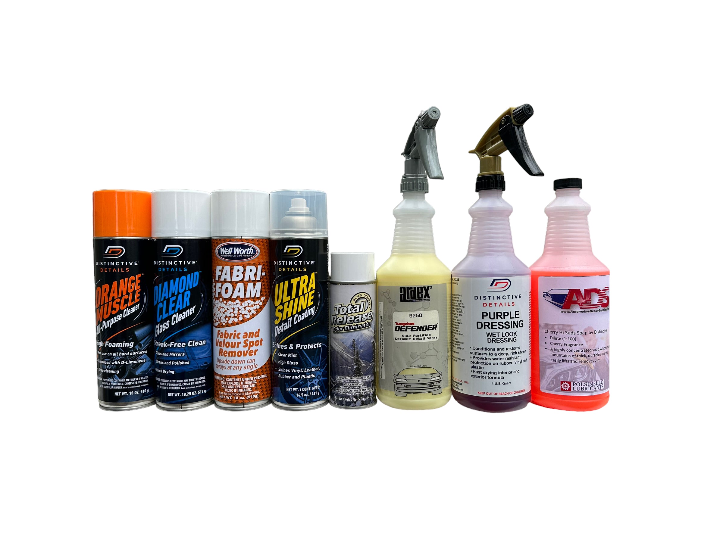 Sample Box - Detailing Products | Automotive Dealer Supplies