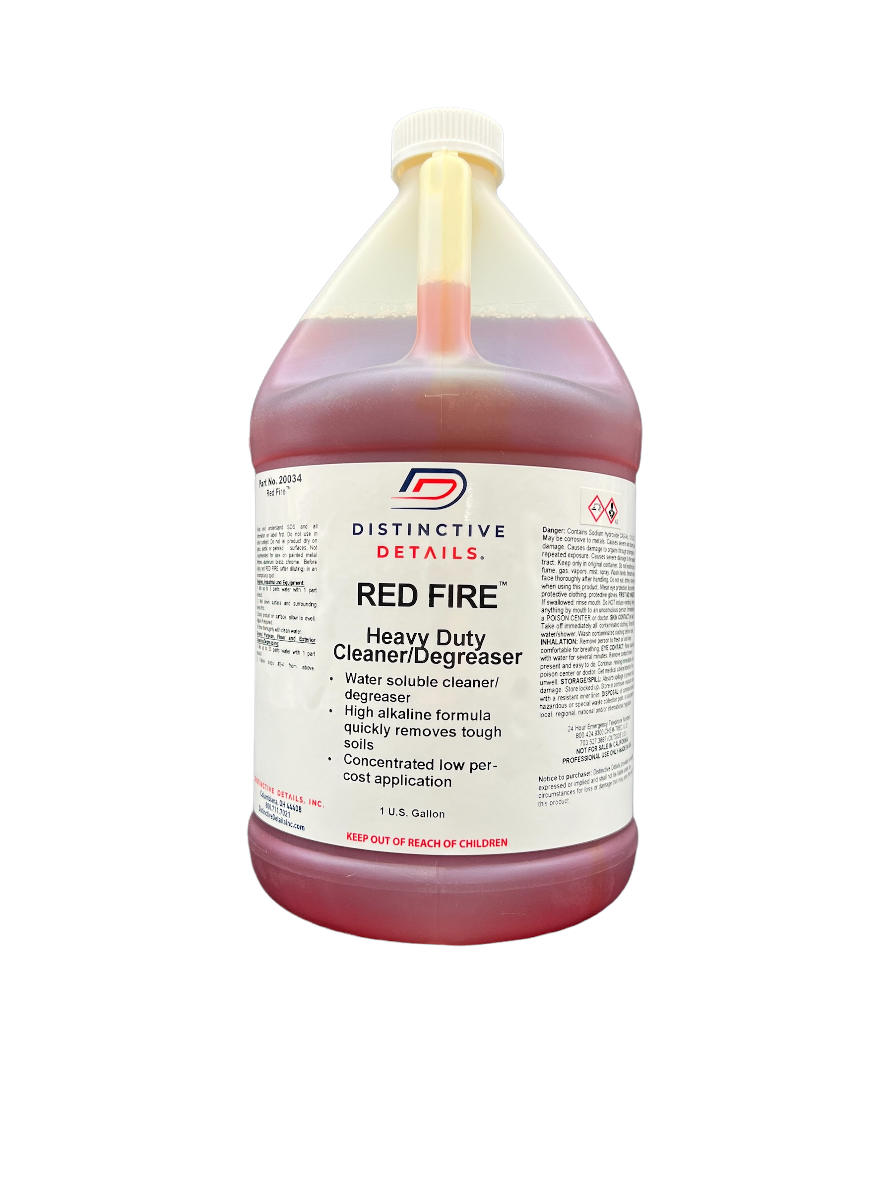 Red Fire Cleaner/Degreaser | Automotive Dealer Supplies